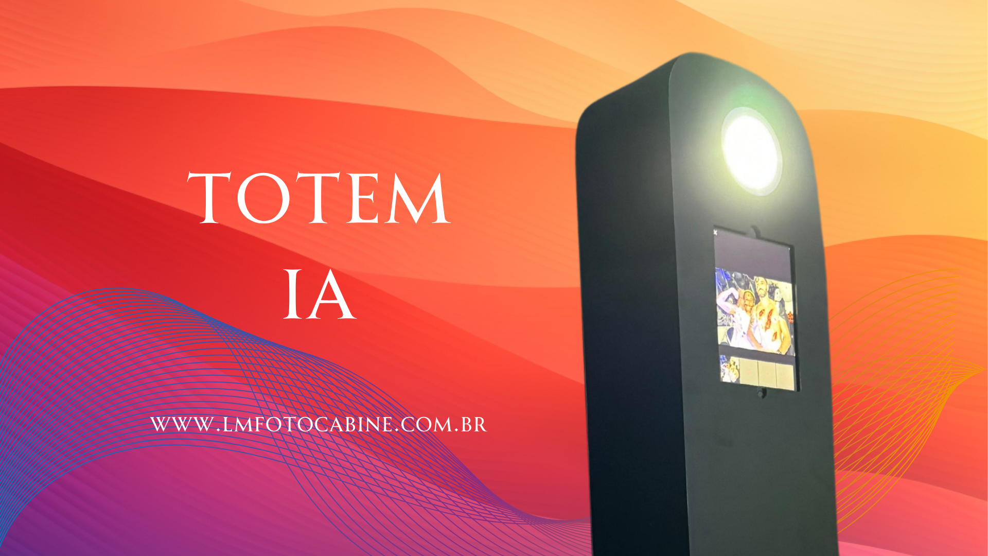 Totem IA | LM Foto Cabine